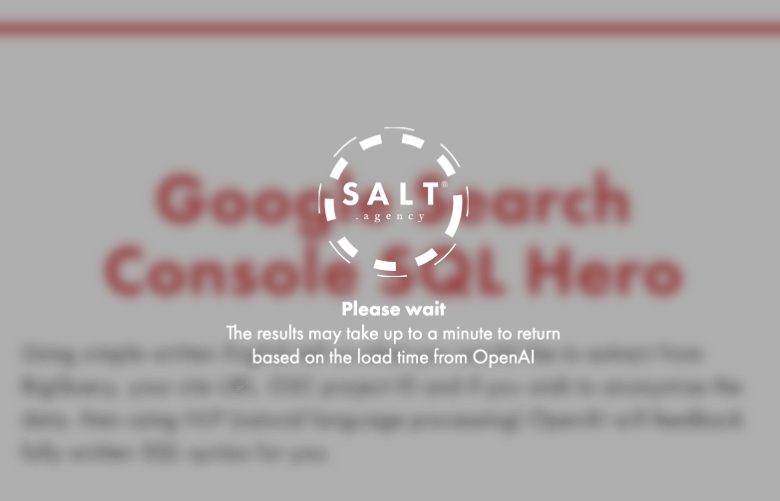GSCSQLHero | Generate GSC BigQuery SQL queries using natural language